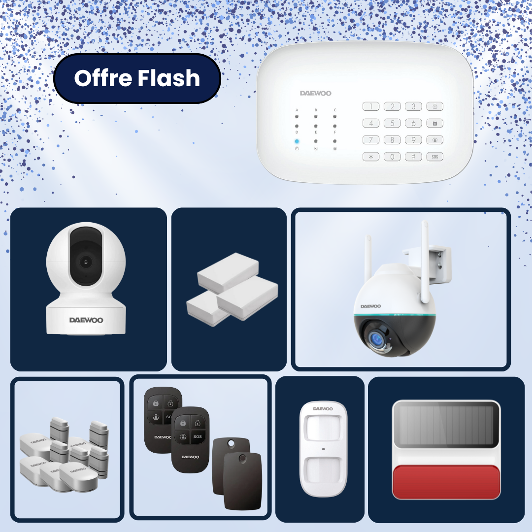 Daewoo • Wireless Home Alarm Sentinel Pack • GSM/4G System • Pet Frien